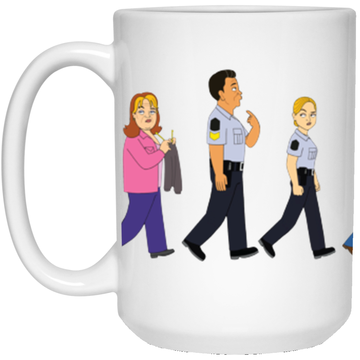 Corner Gas Characters White Mug – Canada Corner Gas Store